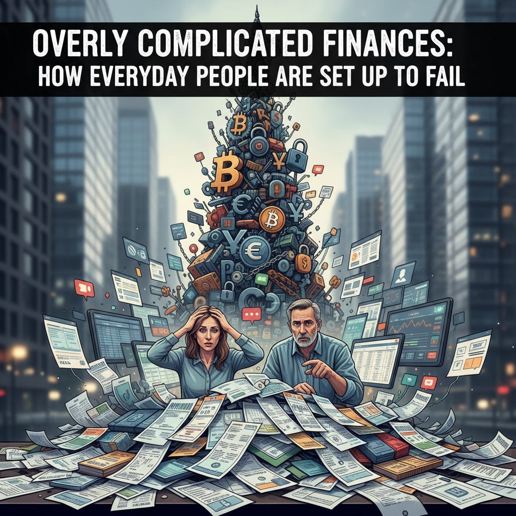 Overly Complicated Finances: How Everyday People Are Set Up to Fail ...
