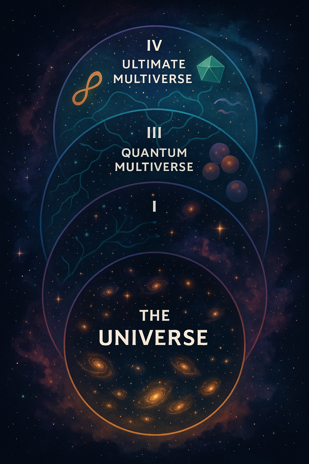 🌌 The Multiverse: 4 Levels of Possible Other Realities | by Space ...