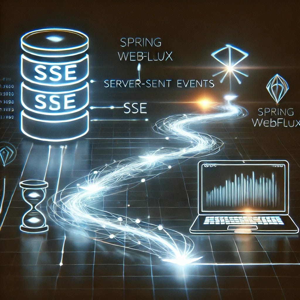Integrating Server-Sent Events (SSE) with Spring WebFlux for Real-time Data Streaming | by ...