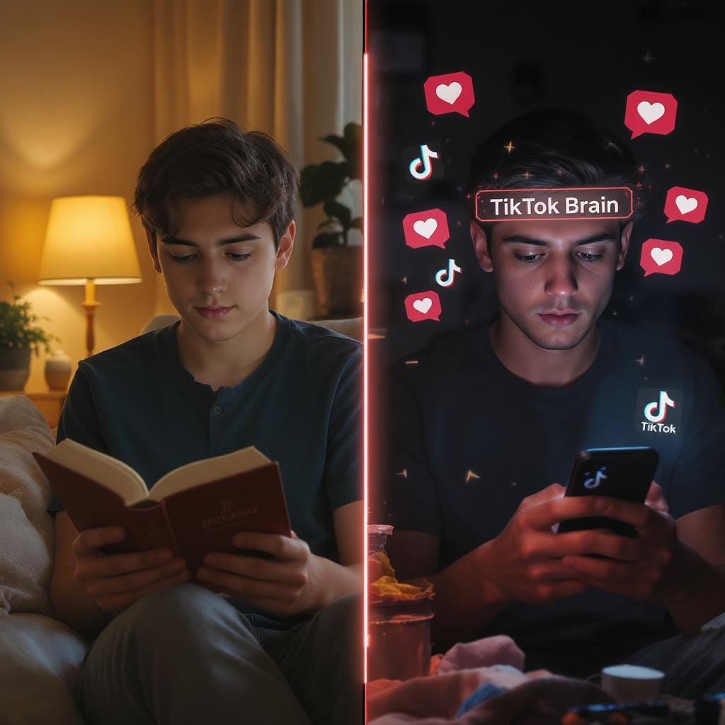 TikTok brain the new villain for Adults and Children | by Just Human ...