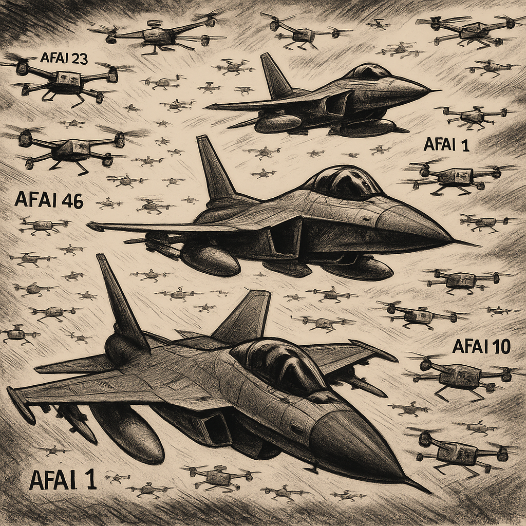 Danger Close: How Fighter Pilots and Drone Swarms Are Rewriting the ...