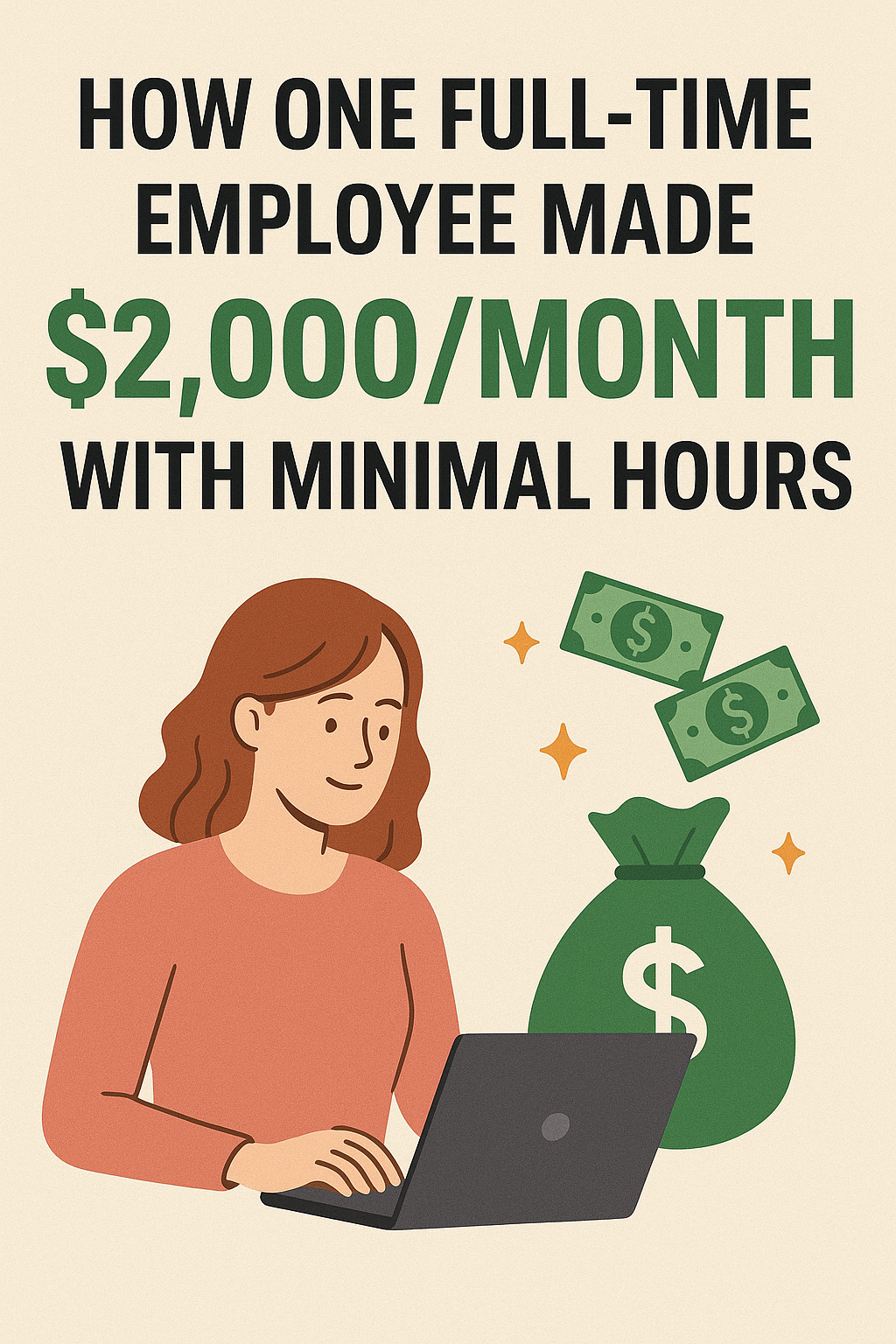 How One Full-Time Employee Made $2,000/Month With Minimal Hours | by ...