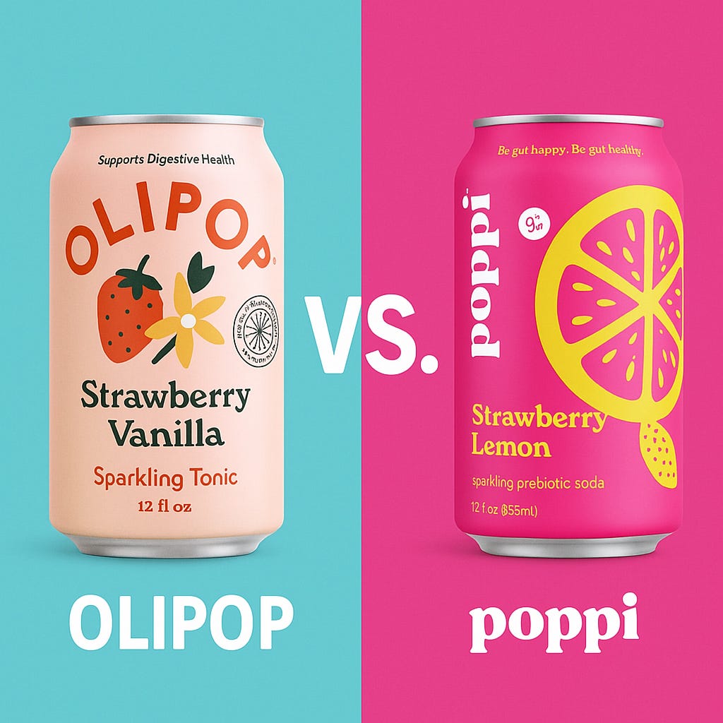 Olipop Vs. Poppi. How brands like Poppi and Olipop are… | by Roger Mackinnon. Jr. | May, 2025 ...
