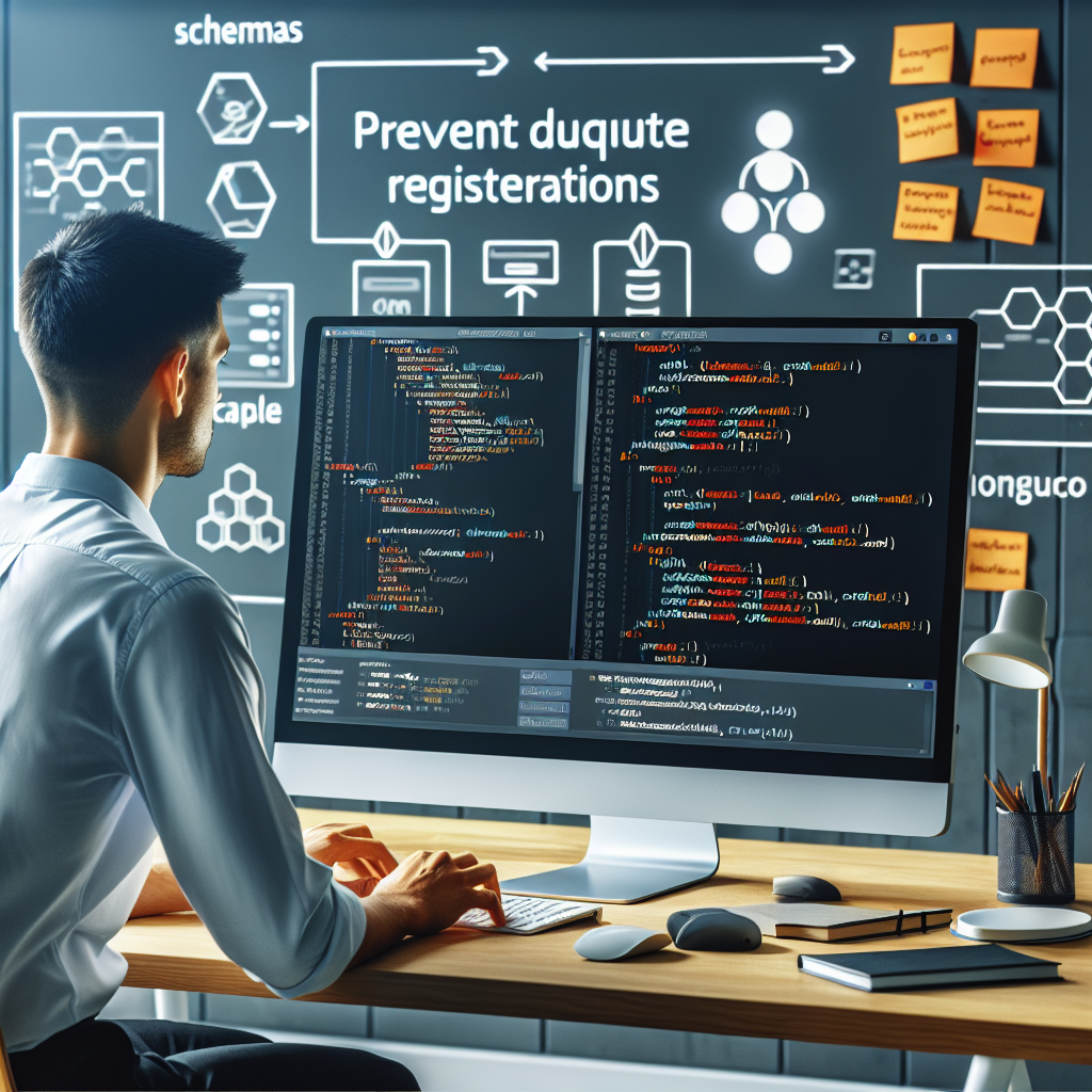 Using Mongoose To Stop Duplicate Registrations In Mongodb By Denis 3246