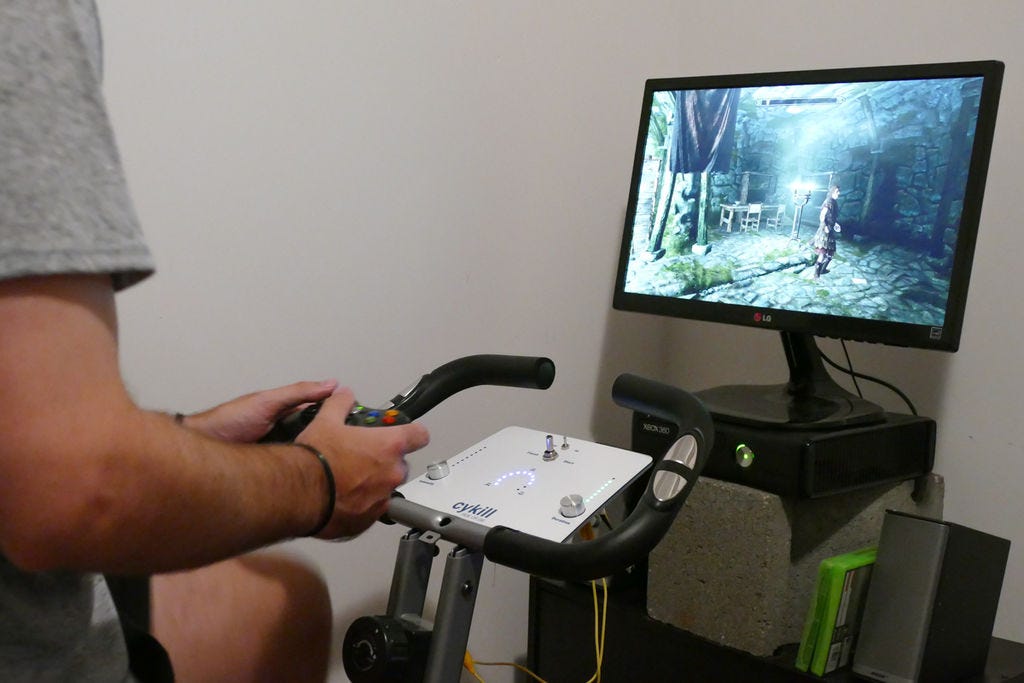 The Cykill Exercise Bike-Powered Gaming Console | by Jeremy S. Cook ...