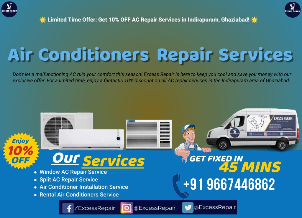Expert AC Repair & Installation Services in Indirapuram, Ghaziabad | by ...
