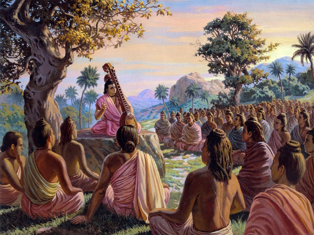 The Wandering Saint Narada. Once upon a time, when the world was… | by ...