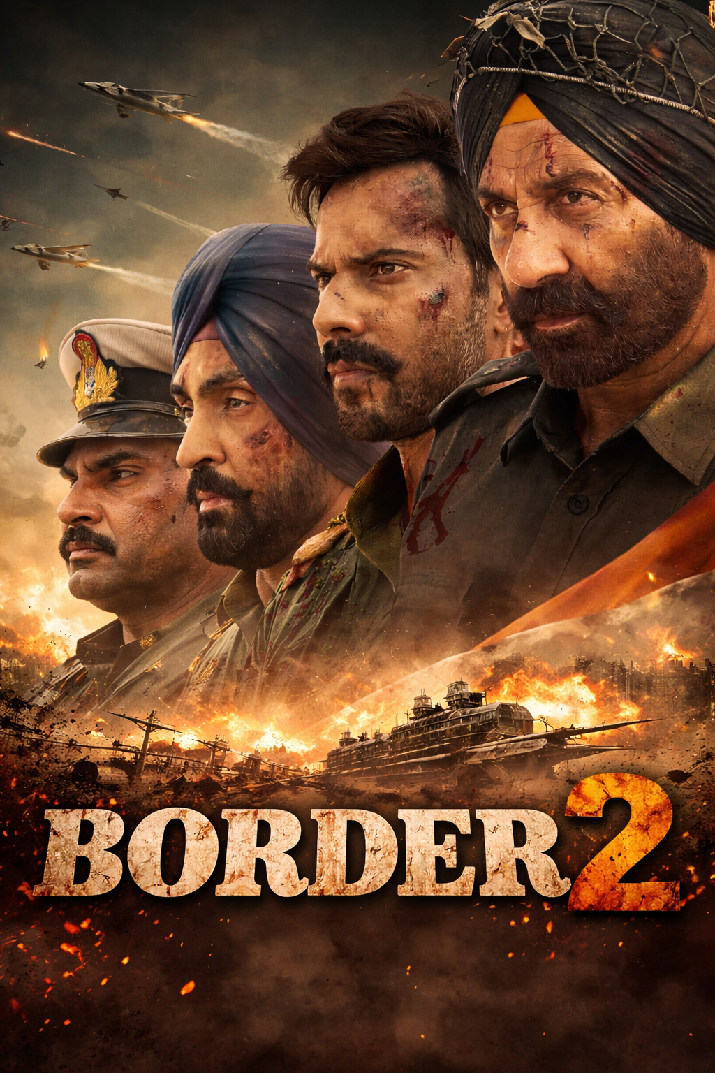 BORDER 2: Sunny Deol shines in this war film | by Sabarish Nair | Apr ...
