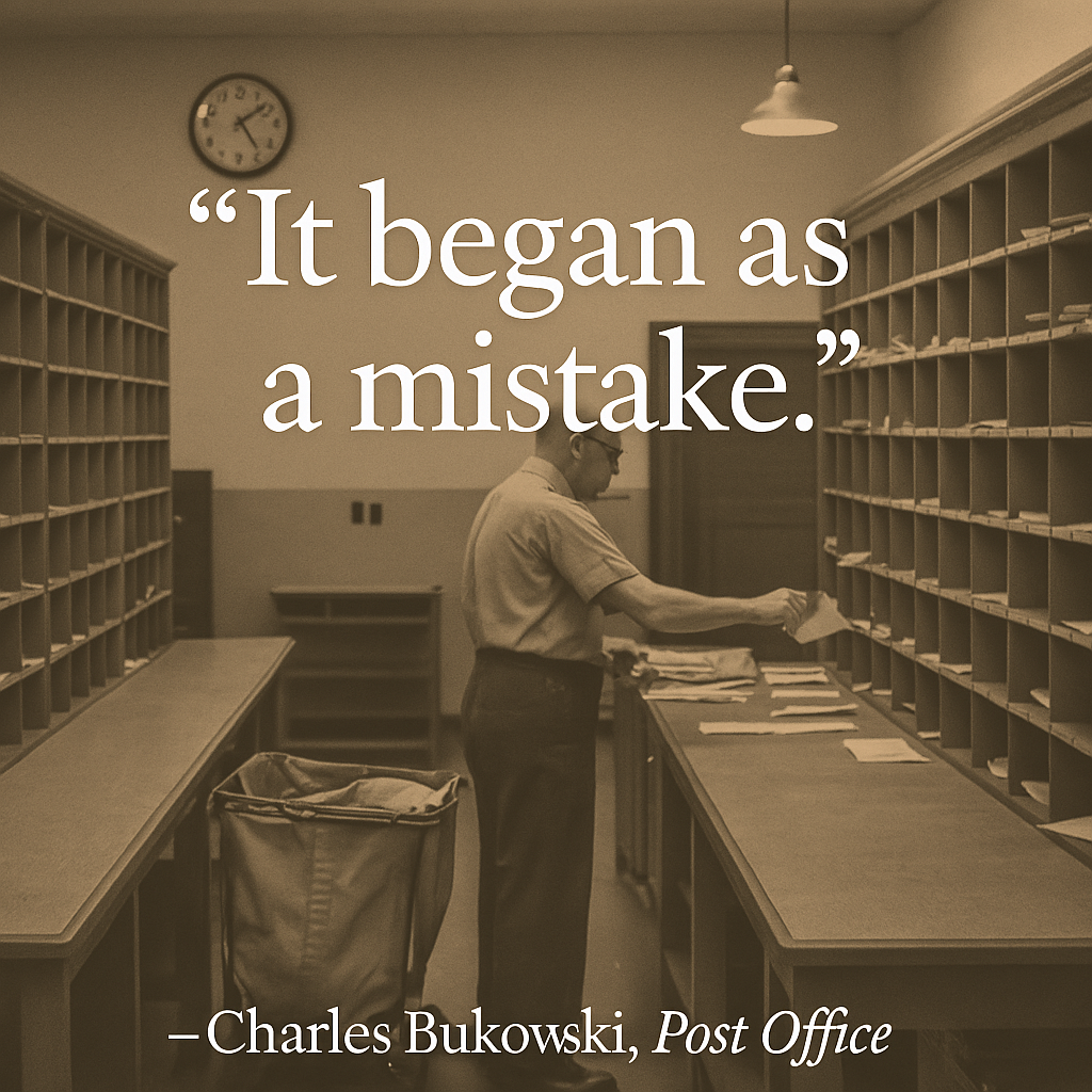Charles Bukowski and the Cardboard Contraption | by Bobbi I. Booker ...