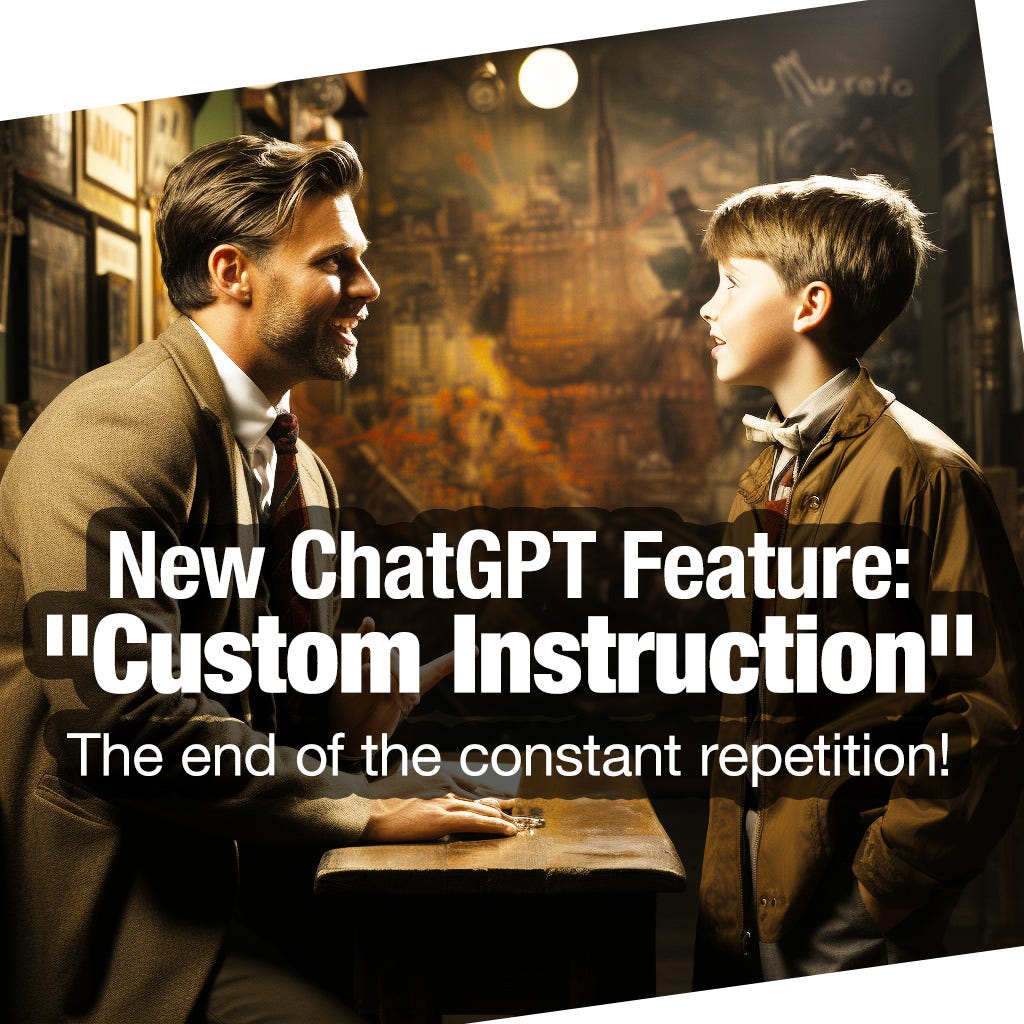 “Custom Instructions” in ChatGPT: A Comprehensive Guide | by 42_AI ... “Custom Instructions” in ChatGPT: A Comprehensive Guide | by 42_AI ...