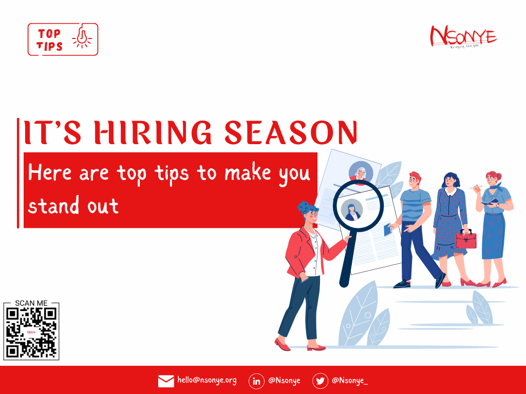 TOP TIPS TO MAKE YOU STAND OUT DURING A HIRING PROCESS | by Nsonye ...