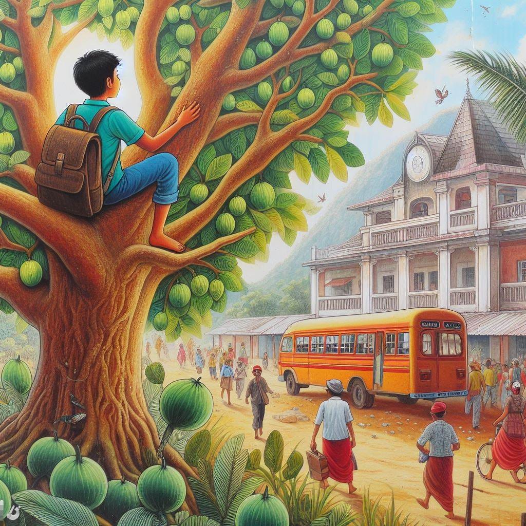 The Guava Tree | by Denzil Jayasinghe | Medium