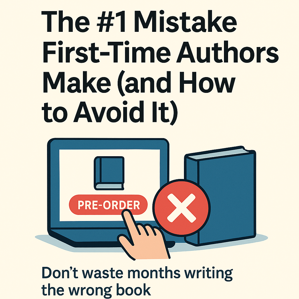 The #1 Mistake First-Time Authors Make…How to Fix It. | by Author Peter ...