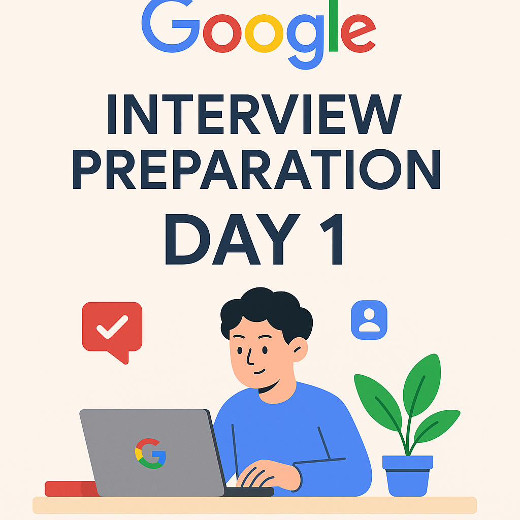 How to prepare GOOGLE interview day 1 | by Minaya Aliyeva | Medium