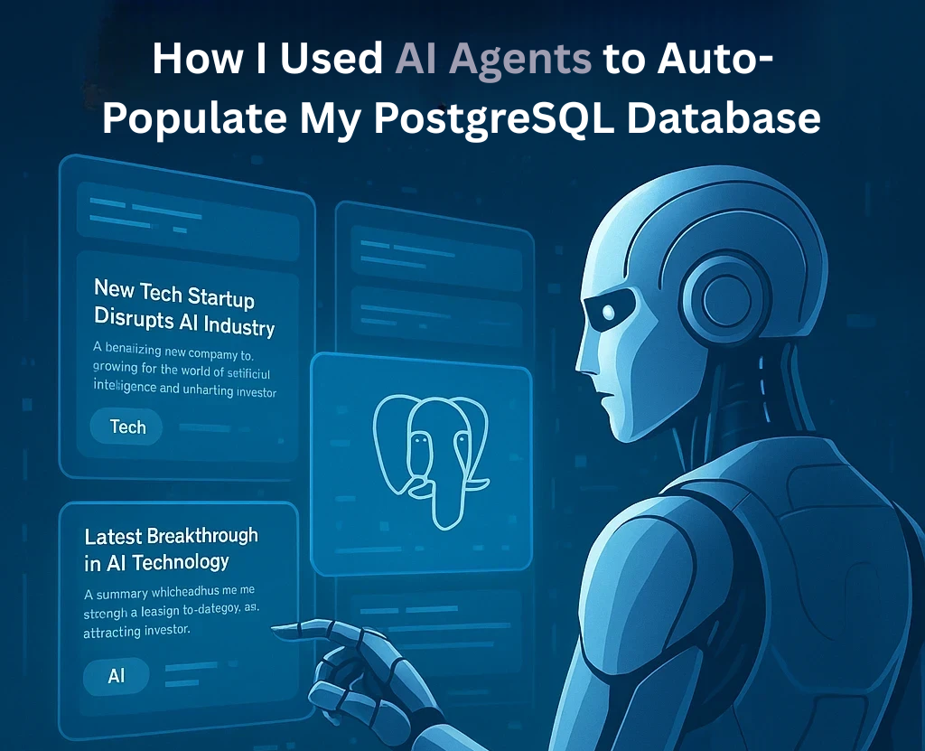 How to Use AI to Auto-Populate Database with Realistic Data | Artificial Intelligence in Plain ...