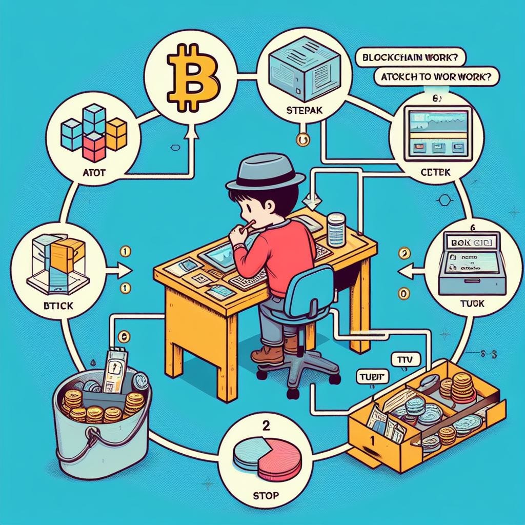 How does blockchain work step by step | by New Futuristic Technology ...