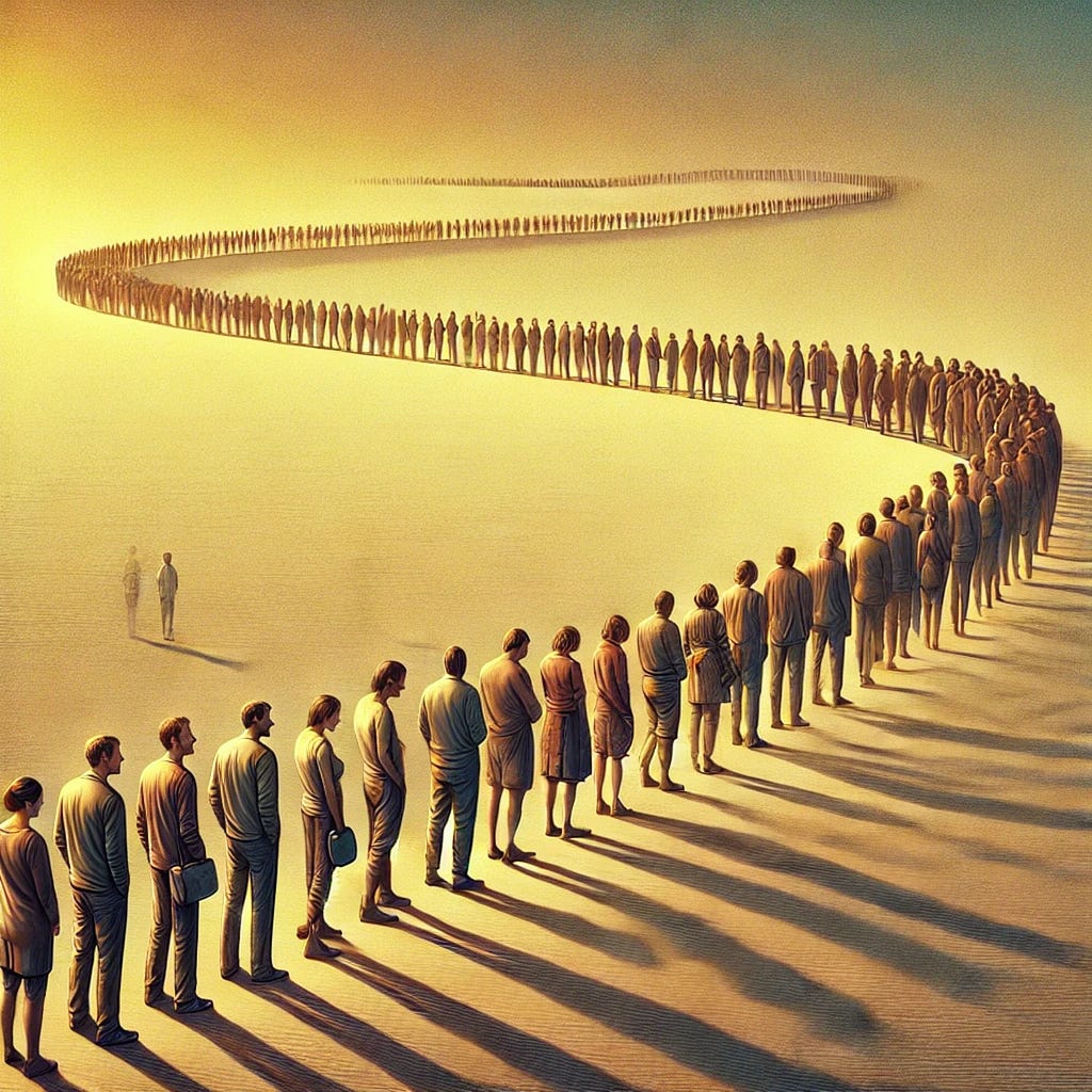 Why Do We All Secretly Love Standing in Long Lines? | by Rita 🌻 | Medium