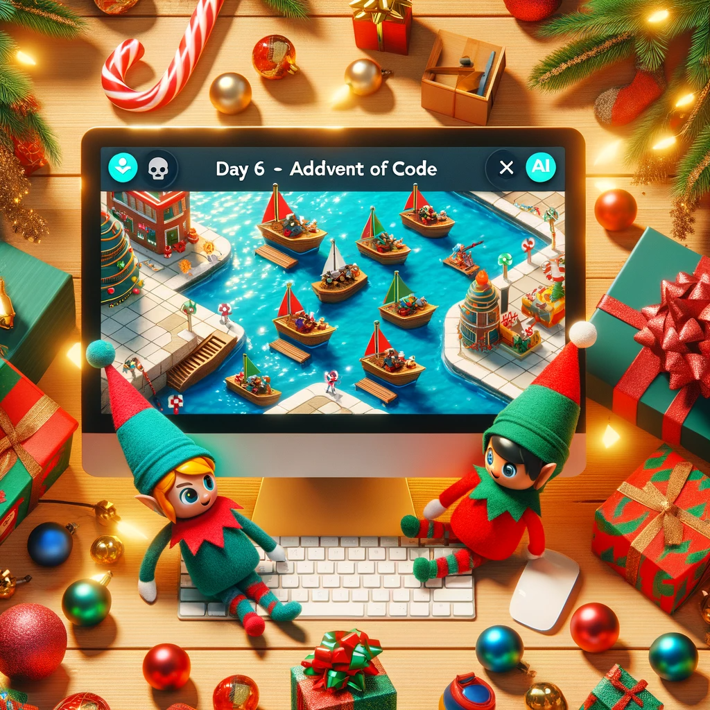 Advent of AI: Day 6 with ChatGPT in the Advent of Code Challenge | by chatgpt | Medium