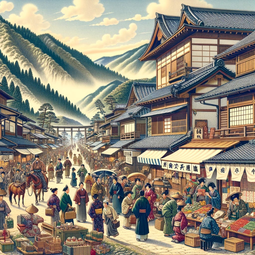 Exploring Public Transportation in the Edo Period of Japan: 5 Key Points | by Yoshiyukihongoh ...