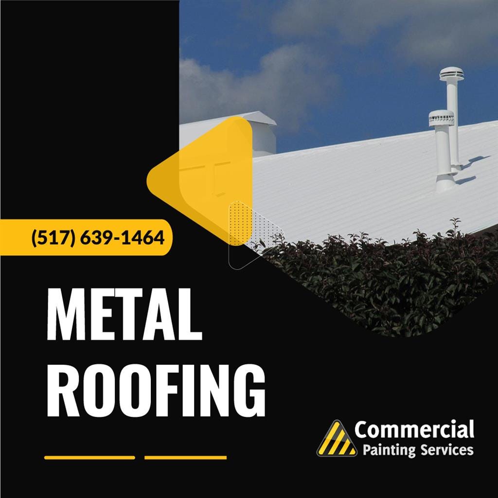 Metal Roof Painting - USA Painting Gallery - Medium