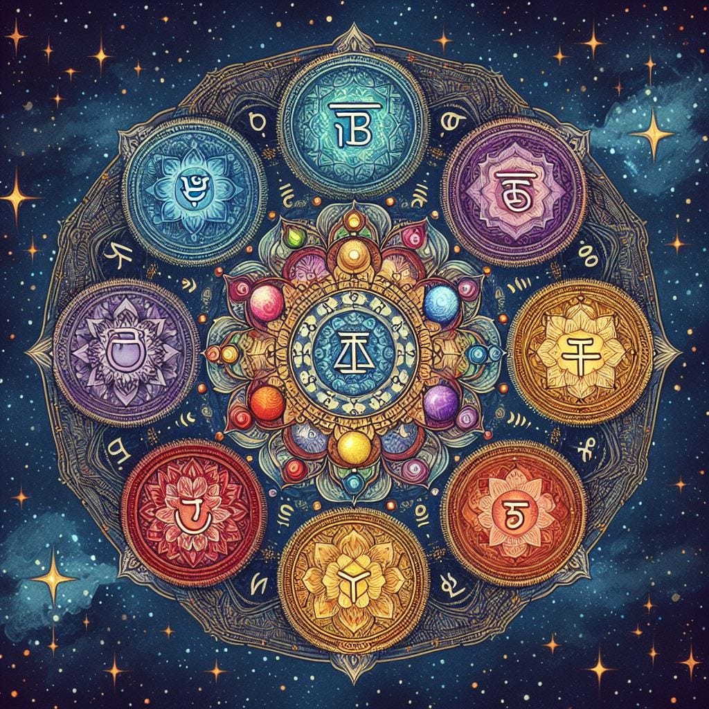 Chakra and Zodiac Signs. Chakras, originating from ancient… | by Hermes Astrology | Medium