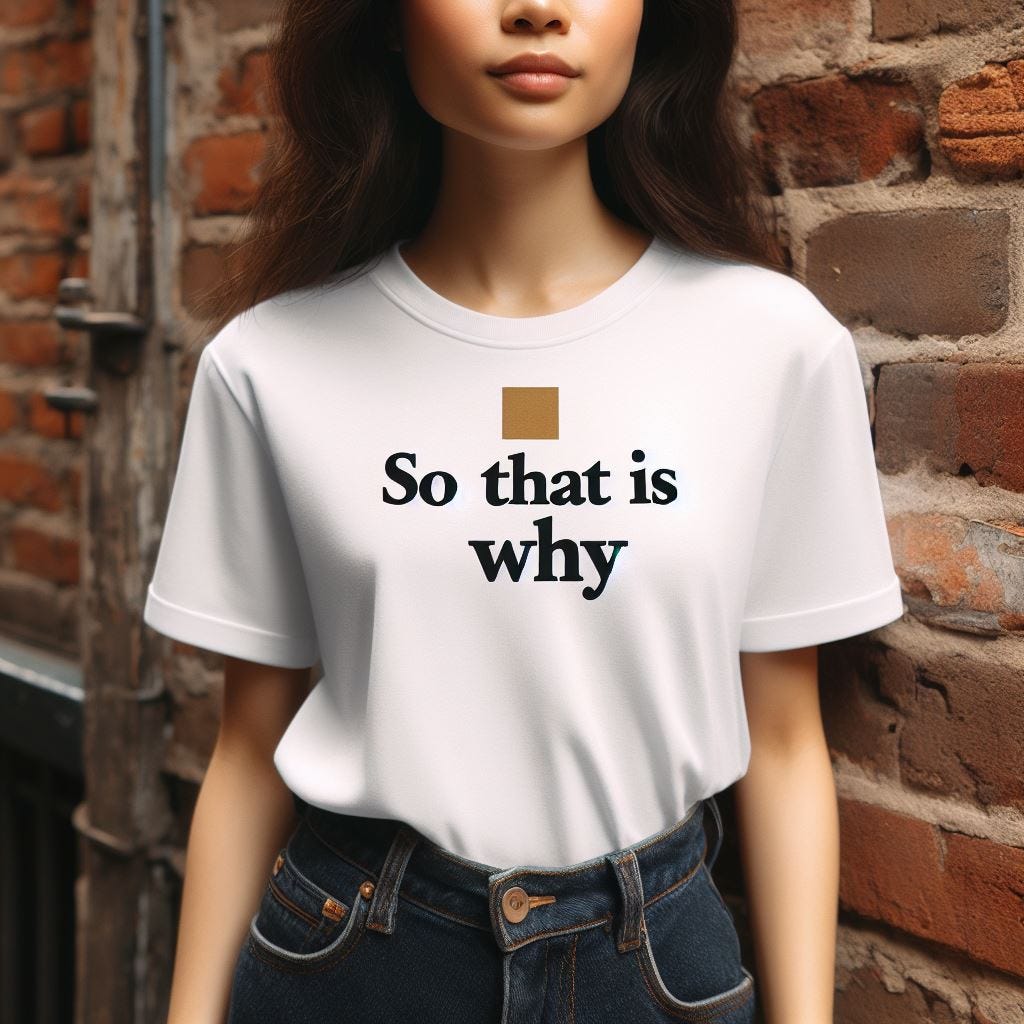 So That is Why. Except it isn’t, it never is… Political… | by Mike ...