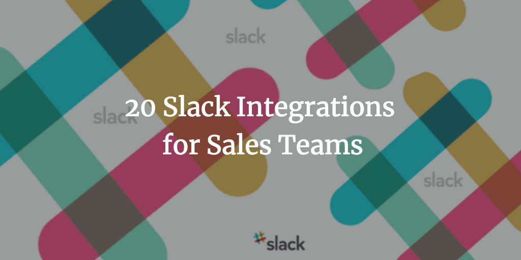 20 Must Have Slack Integrations For Sales Teams | by Ashok K Kammara ...
