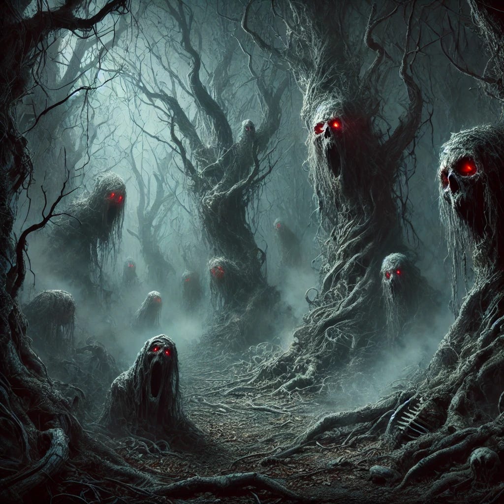 Dark Lore Latest Prompt: The Forest of Forgotten Screams | by Michael ...