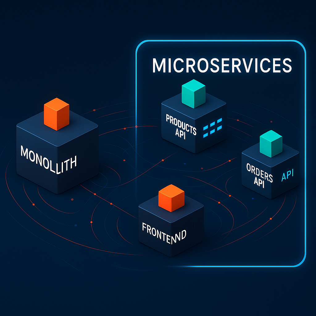 🧱 Migrating from Monolith to Microservices with GKE: Core Concepts | by Ryan Kan | Stackademic