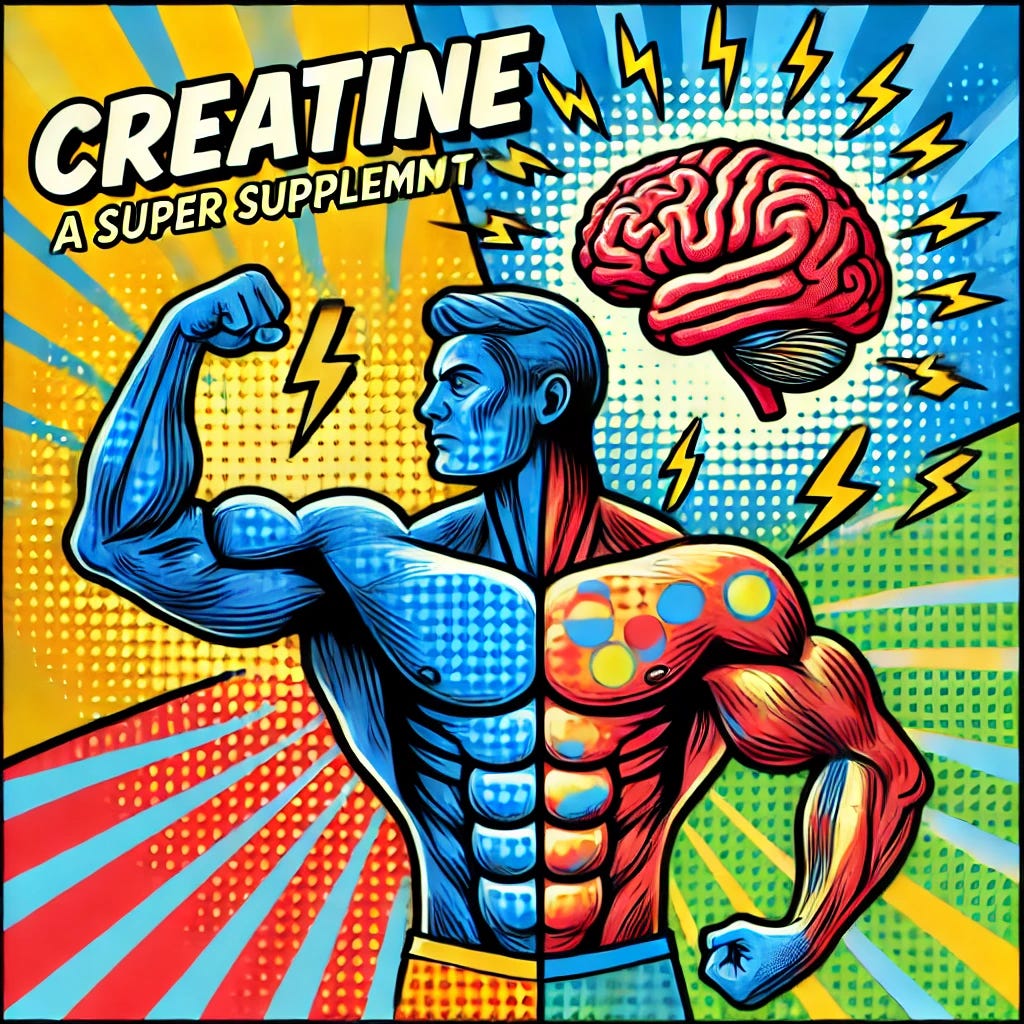 The Super Supplement Creatine: Boost Both Muscle Power and Brain Health ...