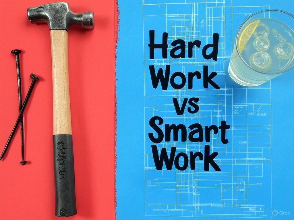 Hard Work vs. Smart Work—Which wins? | by Miss Azka | Readers Club ...
