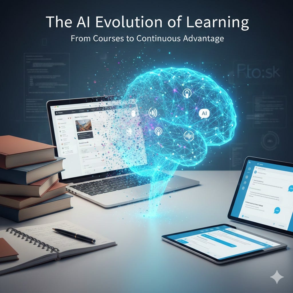The AI Evolution of Learning: From Courses to Continuous Advantage | by ...