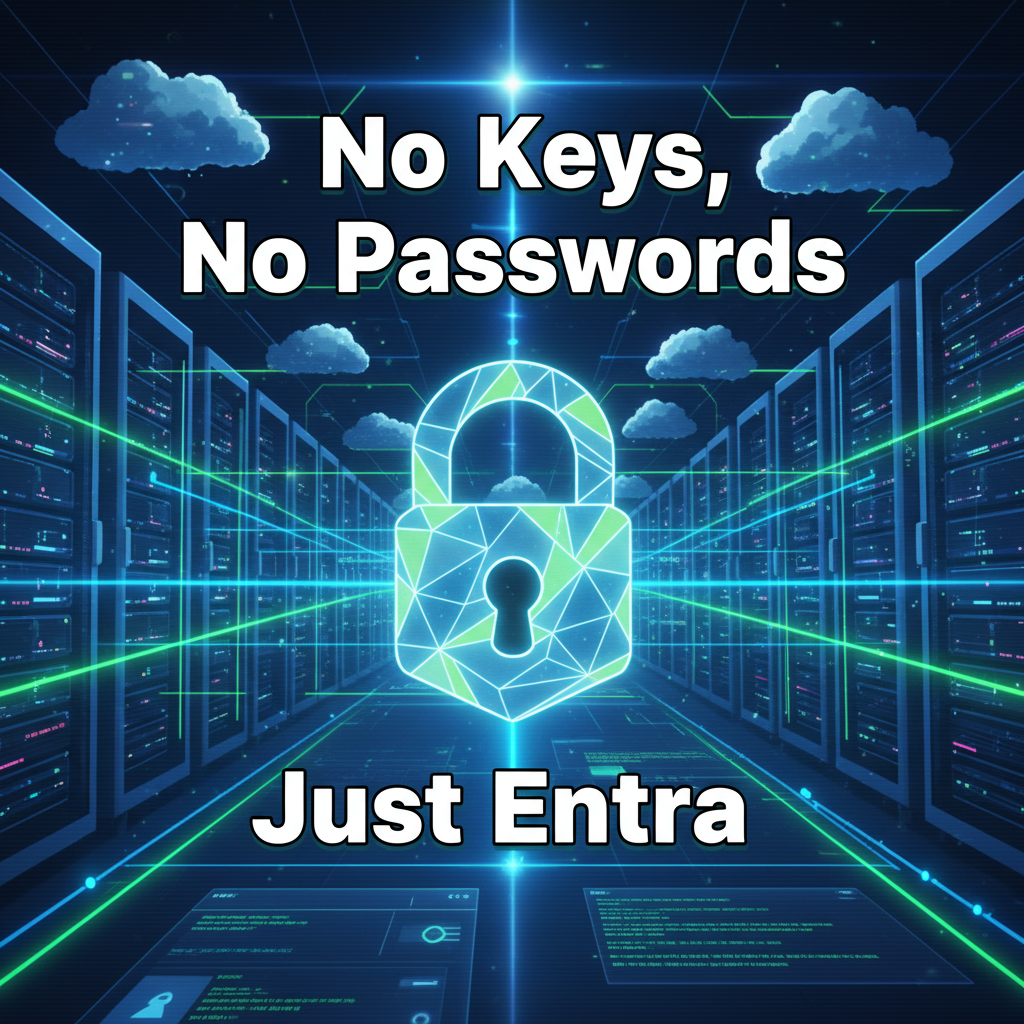 No keys. No Passwords. Just Entra. | by Ahmed Ibrahim | The Tech Story ...
