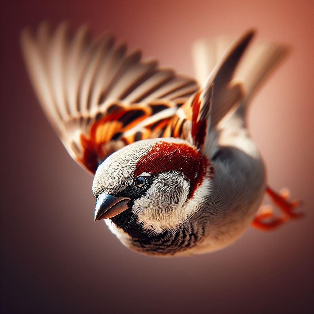 "The Sparrow's Dance in the Orchard" | by The Remedy Clerk | Mar, 2024 ...