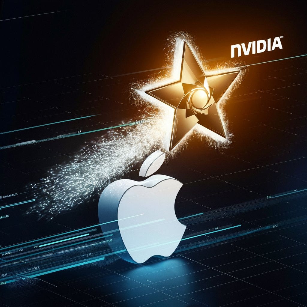 Nvidia’s Meteoric Rise: Surpassing Apple with a $3 Trillion Market Valuation | by TrendNews ...
