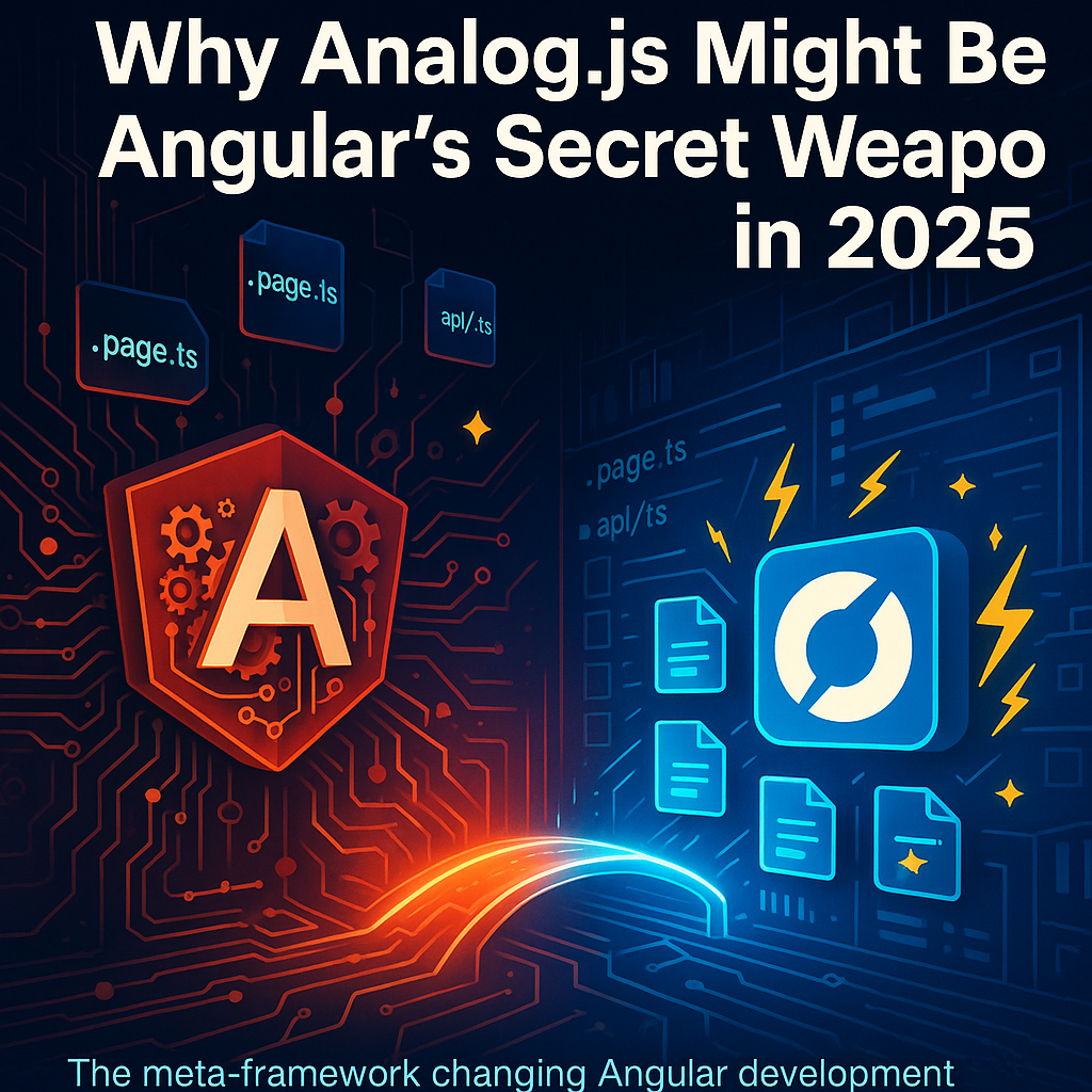 Why Analog.js Might Be Angular’s Secret Weapon in 2025 | by Nadeem Ur-Rehman | Jun, 2025 | Level ...