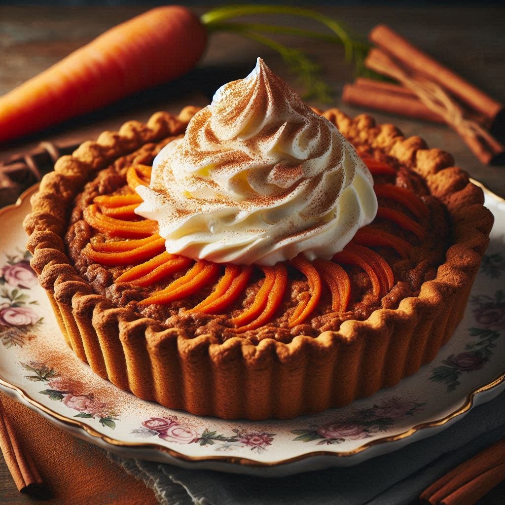 Oh, Sweet Carrot Pie!. Sweet Carrot Pie. | by Simone Harris | Jun, 2024 ...