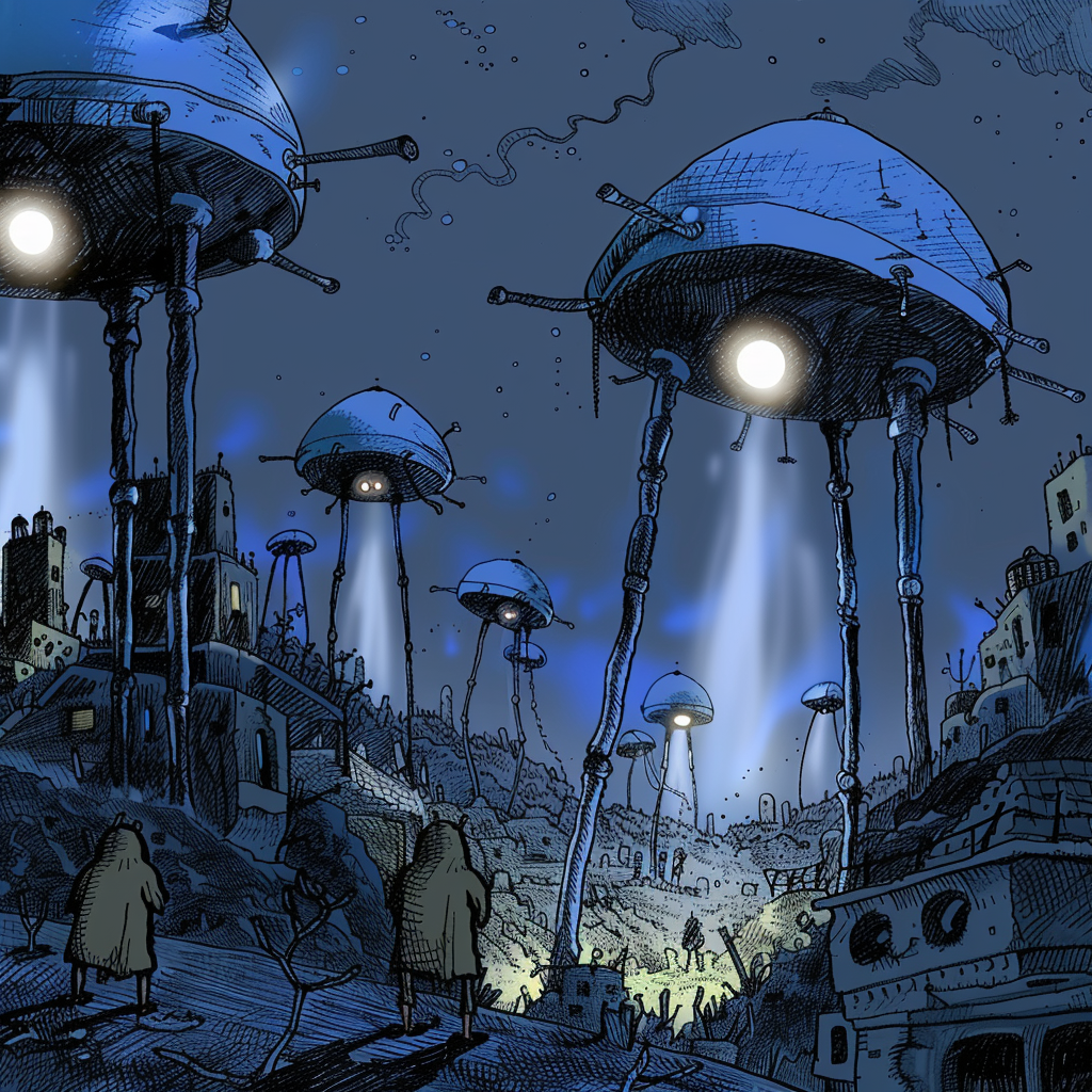 Why we need an alien invasion to get us out of the evolutionary gravity trap | by Hampus ...
