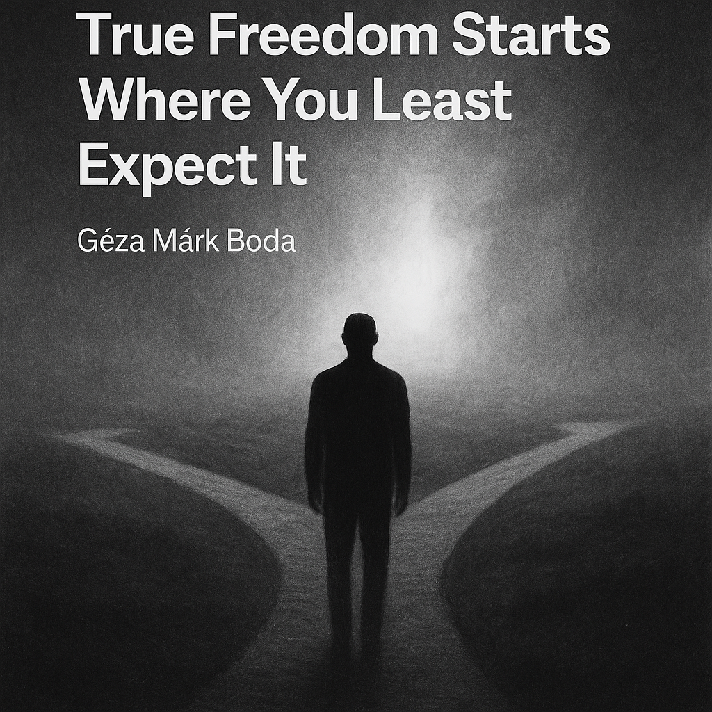 True Freedom Starts Where You Least Expect It | by Geza Mark Boda | Unscripted Journal | Medium