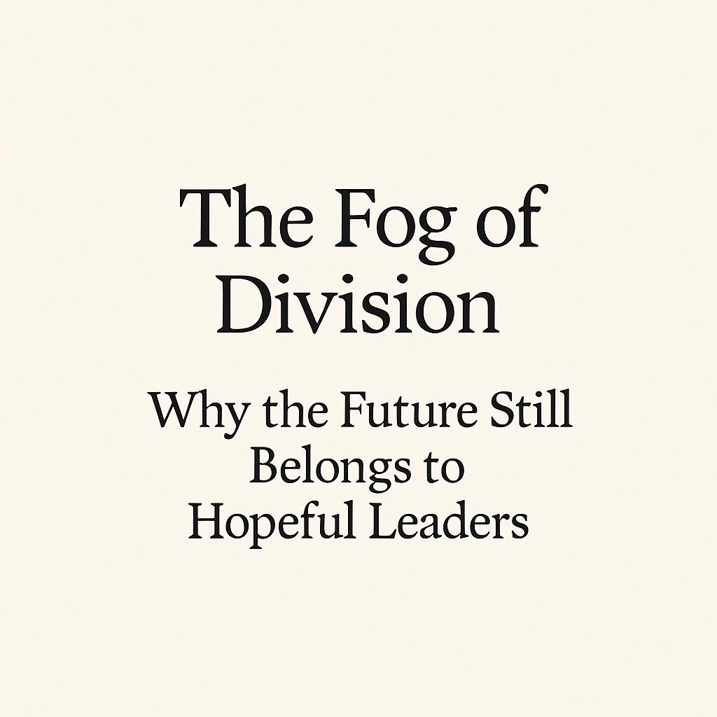 The Fog of Division: Why the Future Still Belongs to Hopeful Leaders ...