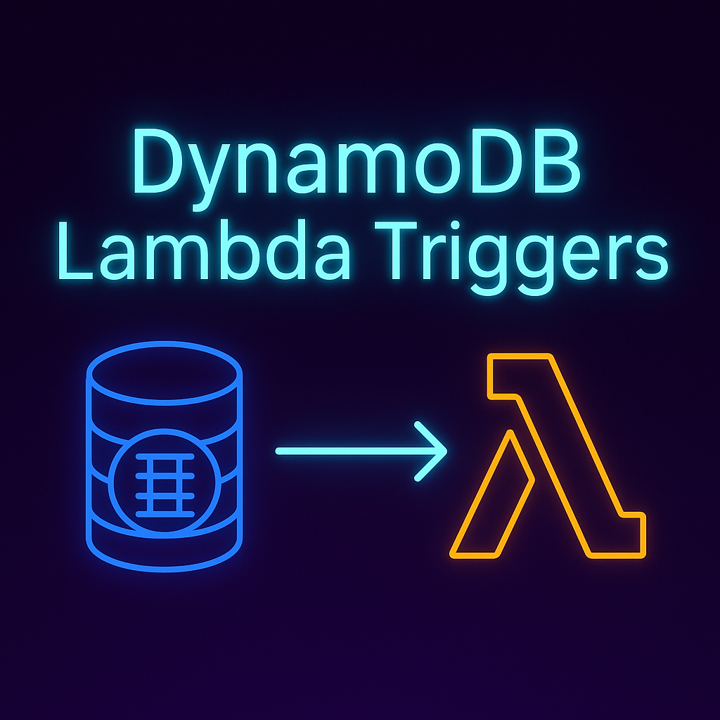 AWS: DynamoDB Lambda Triggers. Scope: We will be setting up a DynamoDB… | by Uzomae | Medium