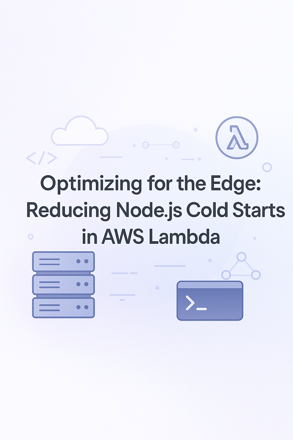 Optimizing for the Edge: Reducing Node.js Cold Starts in AWS Lambda | by Ahmedrao | Medium