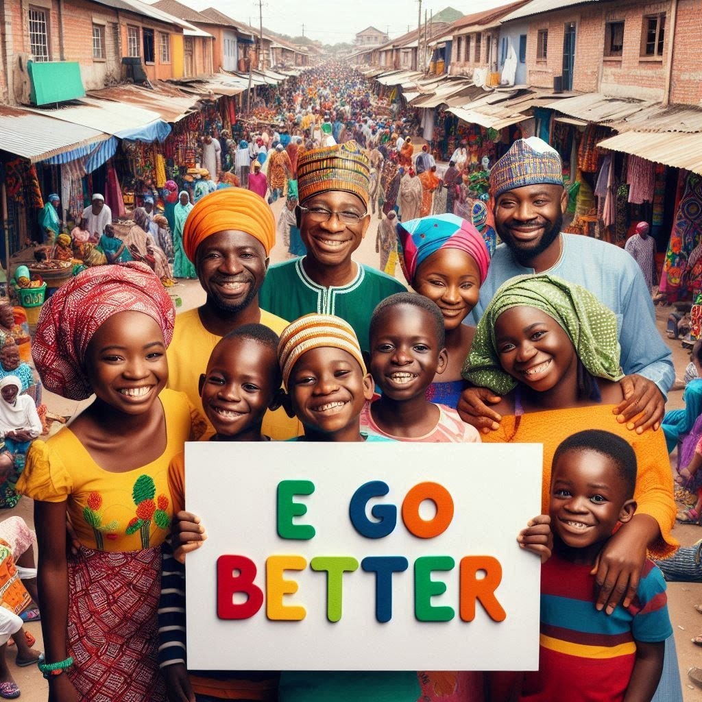 E Go Better. Nigerians are perpetual optimists. | by Lasun | Feb, 2025 ...