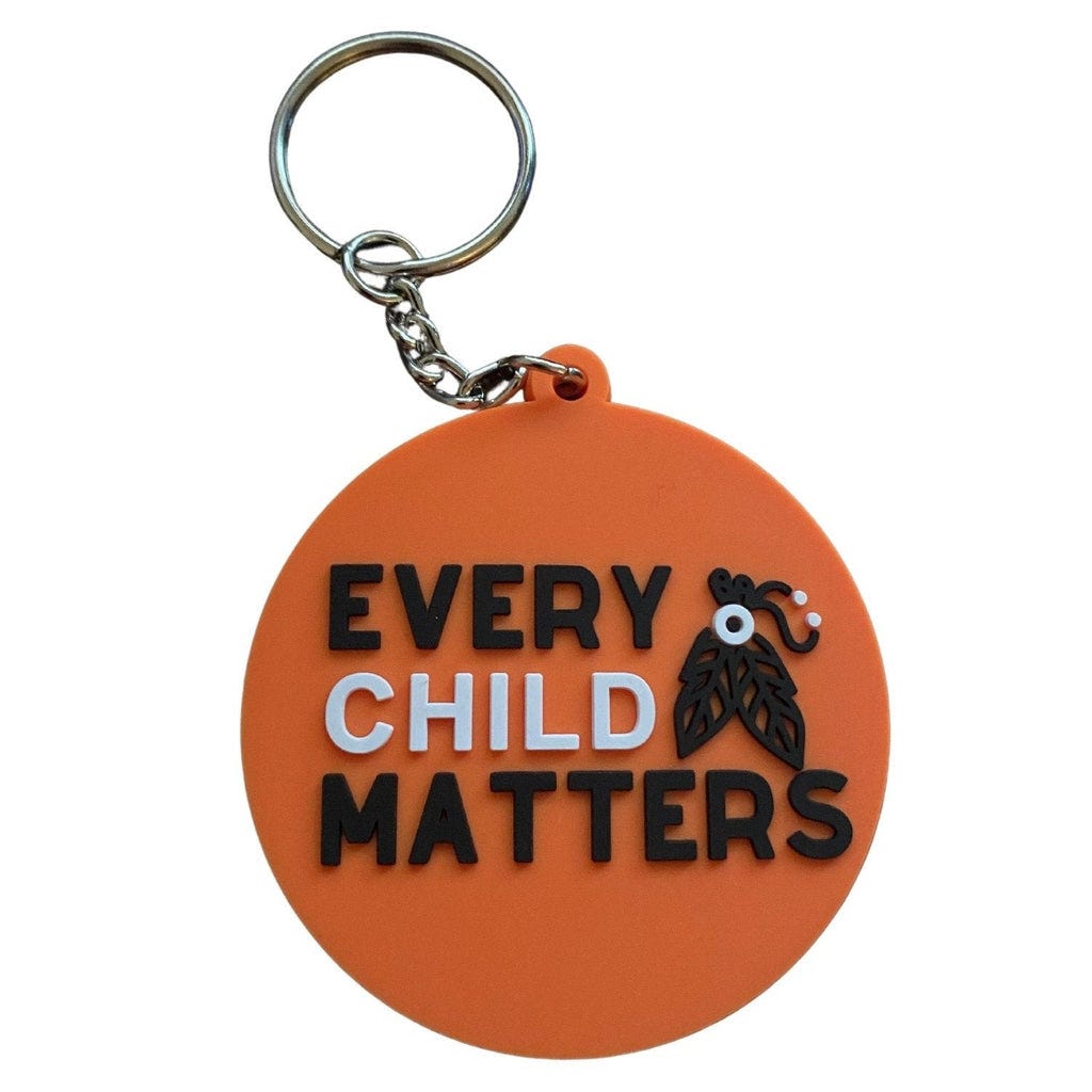 EVERY CHILD MATTERS KEYCHAIN* - RESIST CLOTHING COMPANY - Medium