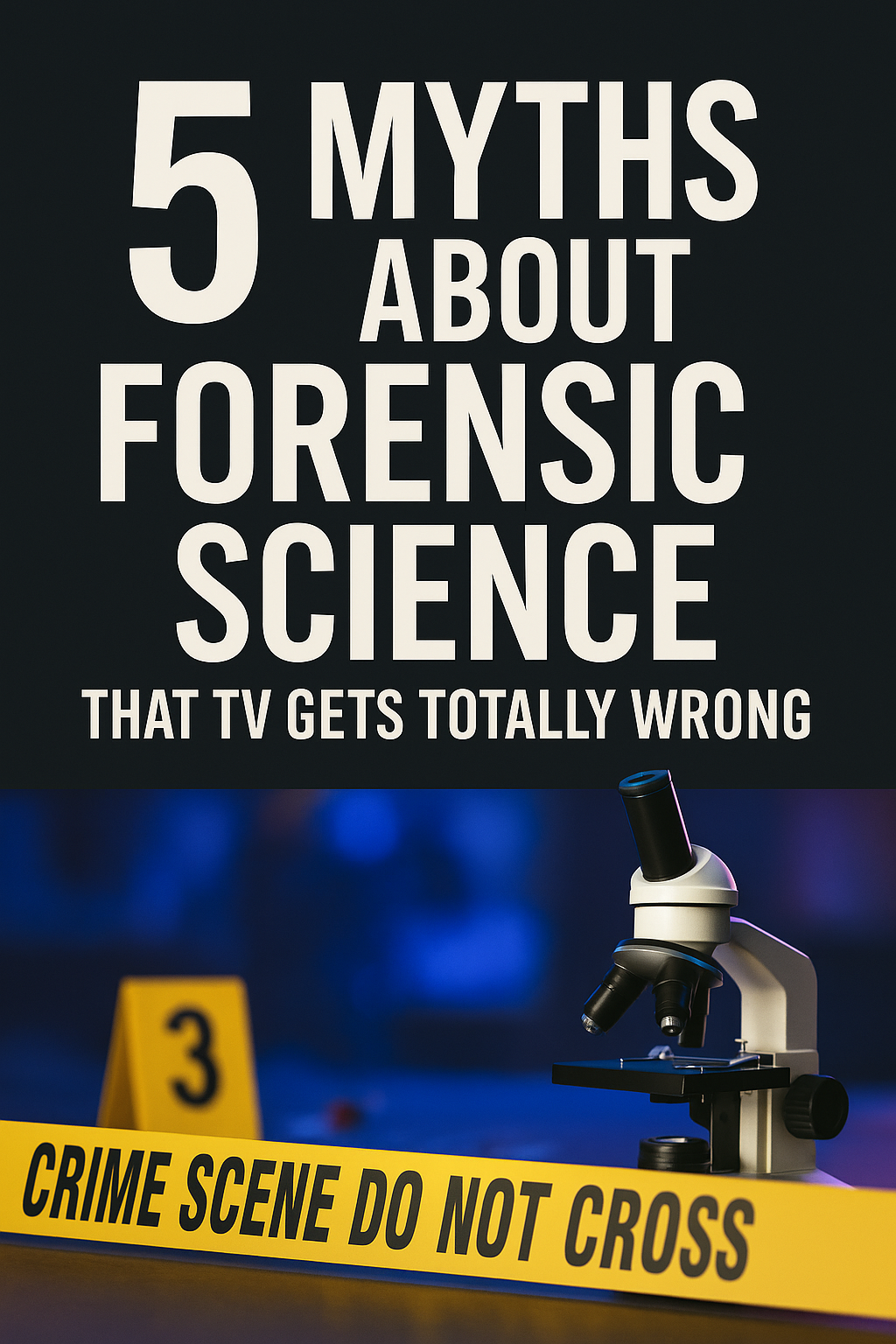 5 Myths About Forensic Science That TV Gets Totally Wrong | by Kevin ...