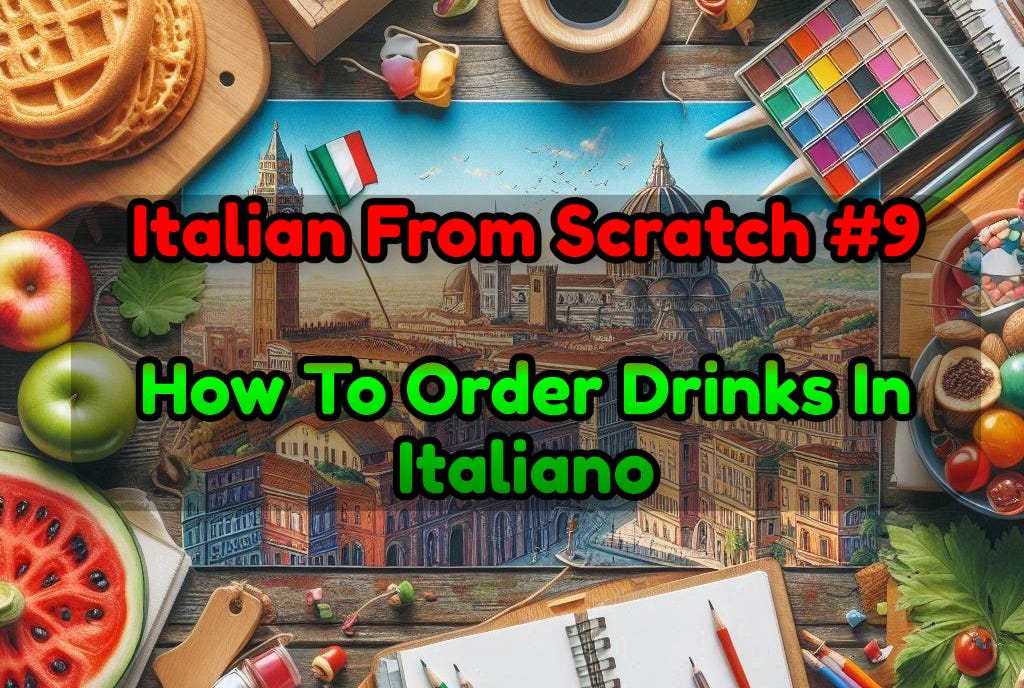 Here Is How to Order Drinks in Italiano | by Ahmed Almakaidy | Language Lab | Medium