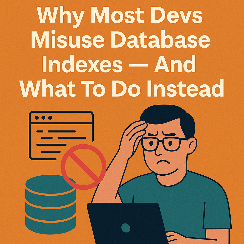 Why Most Devs Misuse Database Indexes — And What To Do Instead | by Mojtaba Azad | May, 2025 ...