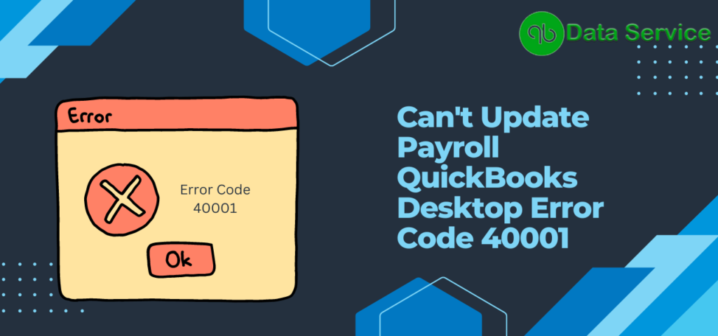 Troubleshooting QuickBooks Error 40001: A Comprehensive Guide | by eli matthews | May, 2024 | Medium
