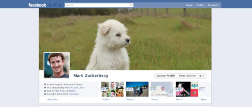 Original Facebook Layout