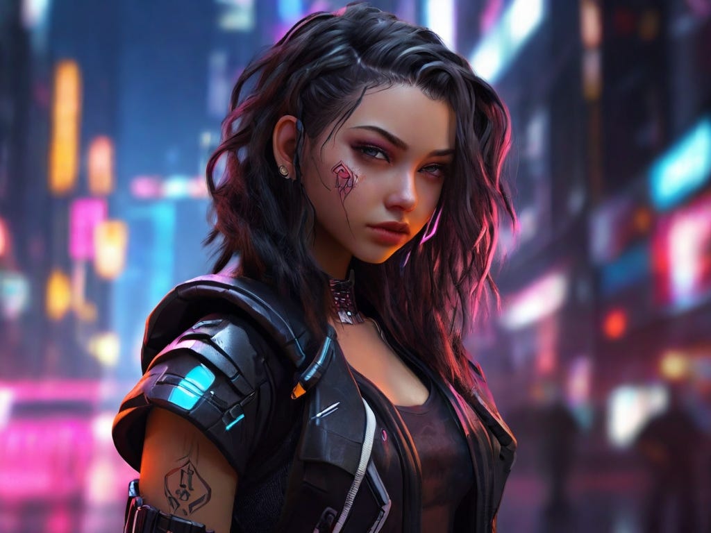 Rebecca Cyberpunk: Navigating the Edge with a Sharp Tongue | by Akash ...